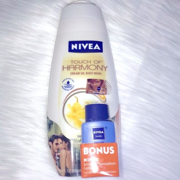 Bath & Body | Nivea Touch Of Harmony Body Wash Wbonus Lotion | Poshmark